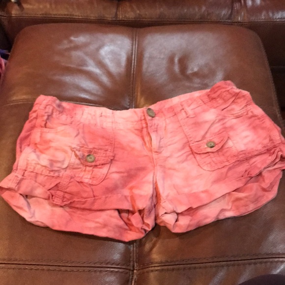 American Eagle Outfitters | Shorts | Aeo Pink Tye Dye Shorts | Poshmark